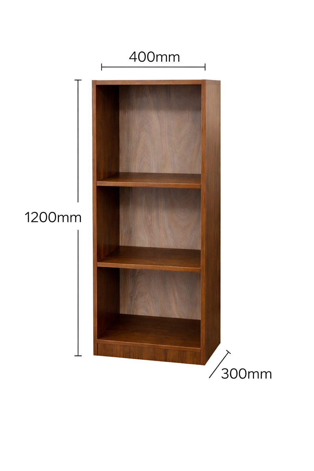 BOOKCASE BILLY 1200*400*300 4 SHELVES | TFP